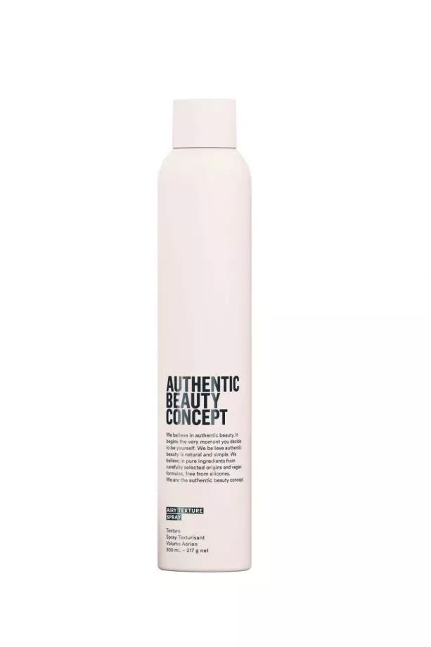 Concepte de bellesa autèntic Spray de textura airejada