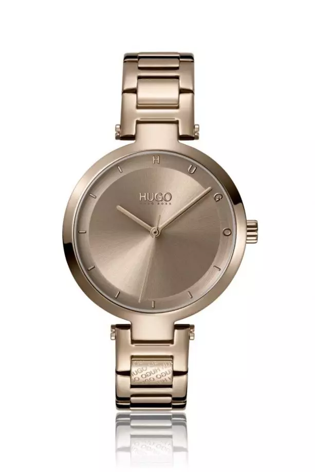 Hugo Boss Beige-kub nyhuv saib