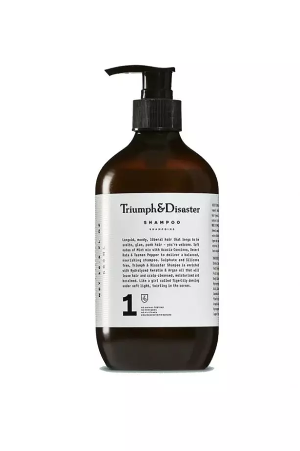 Siampŵ Naturiol Buddugoliaeth a Thrychineb, £24.99