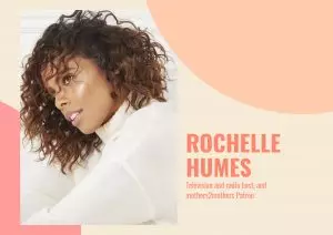 Presentadora Rochelle Humes