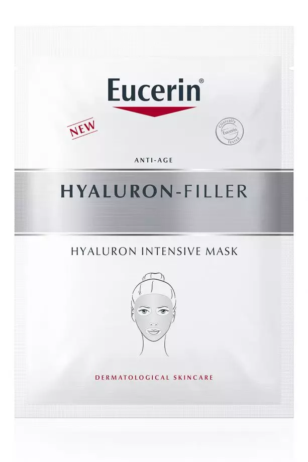 მდგრადი ფურცლის ნიღბები Eucerin