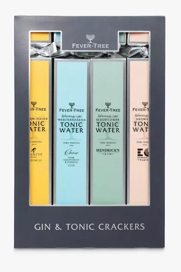 I-Fever Tree Gin kunye ne-Tonic Christmas Crackers