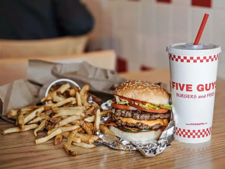 Poklon kartica The Five Guys