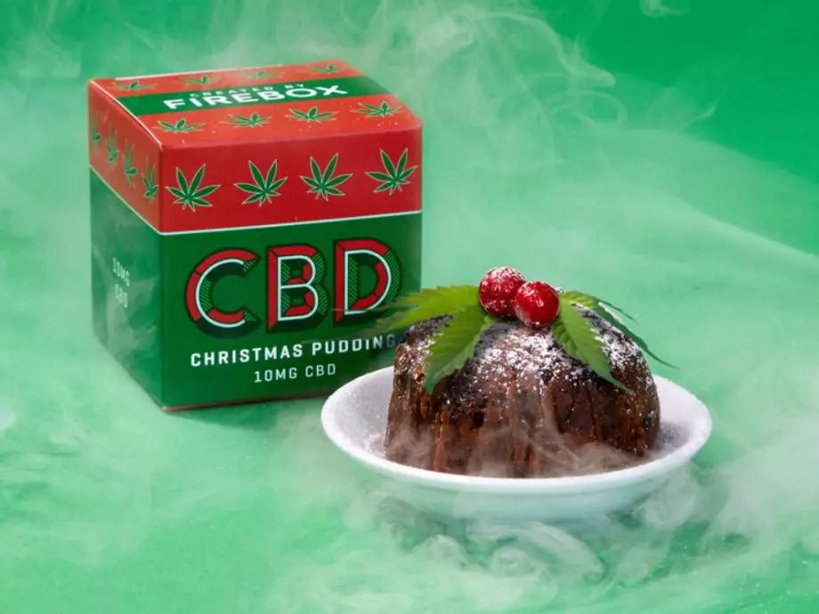 Firebox CBD Christmas Cake