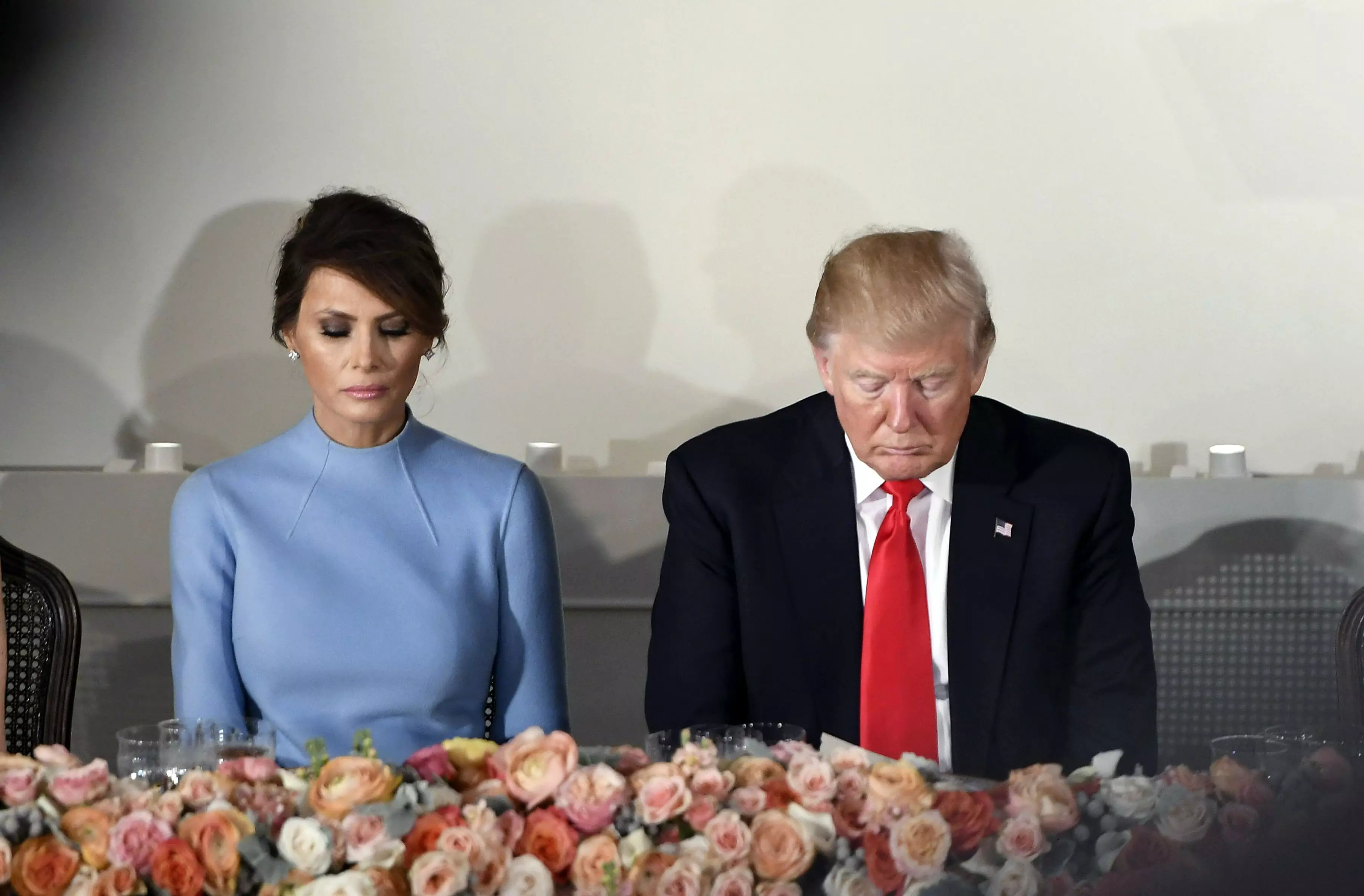 Ity no antony tsy nandraisan'i Donald sy Melania Trump tao amin'ny Met Gala intsony 15876_1