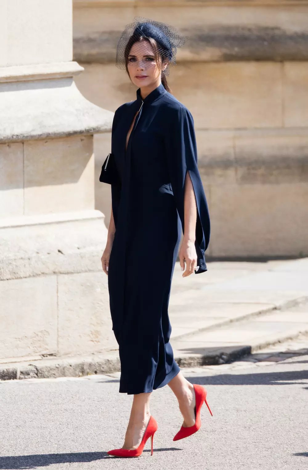 regla de la moda de la boda real de victoria beckham