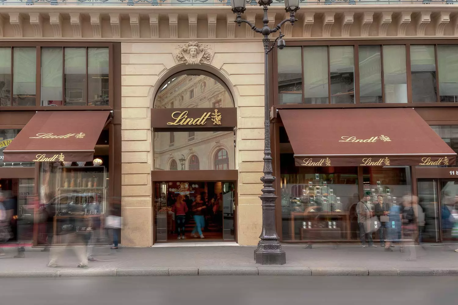 Lindt-butikk, Paris