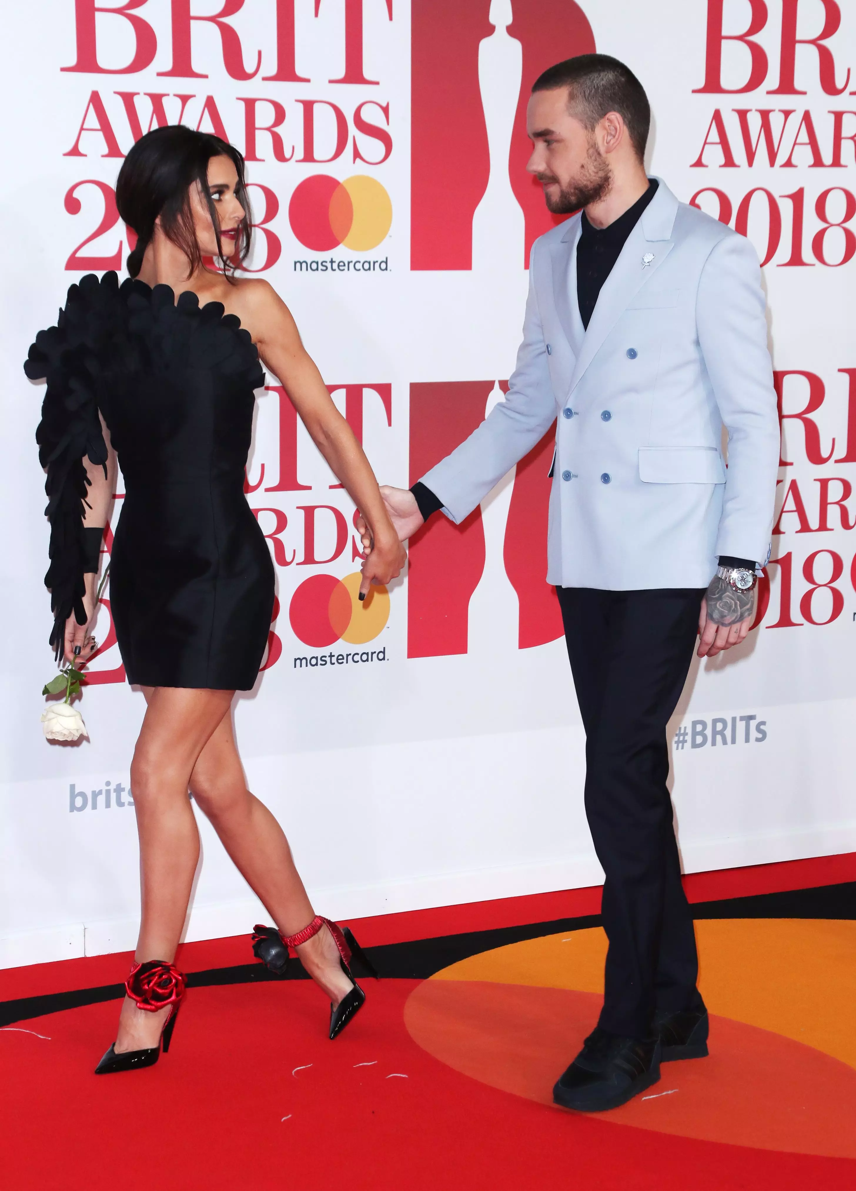 Cheryl dan Liam Payne di Anugerah BRIT