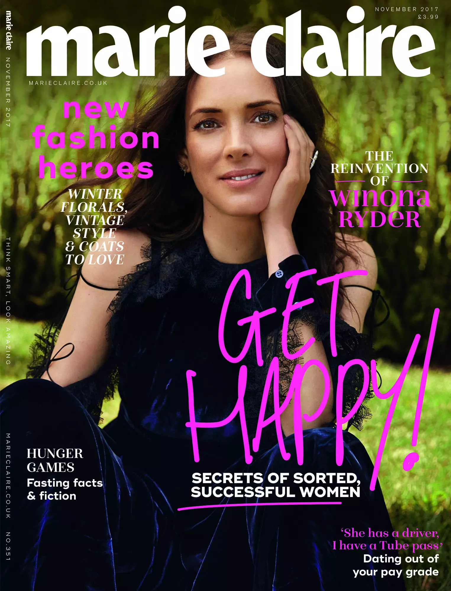 Winona Ryder kanggo Marie Claire