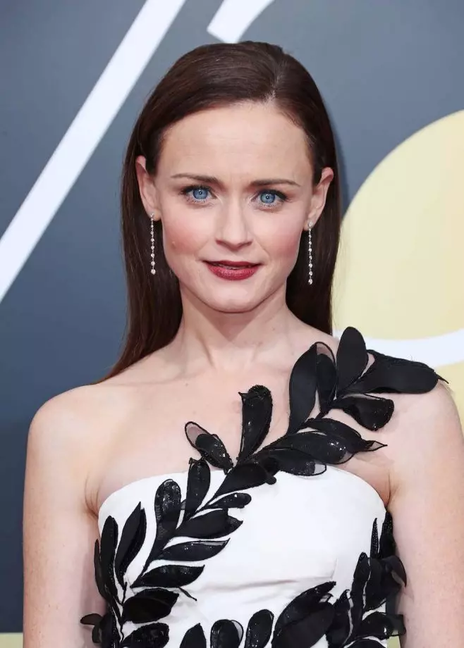 Šminka za Zlatni globus Alexis Bledel