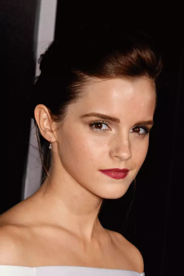 acconciature brune Emma Watson