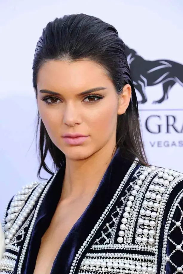 brunette hairstyles Kendall Jenner