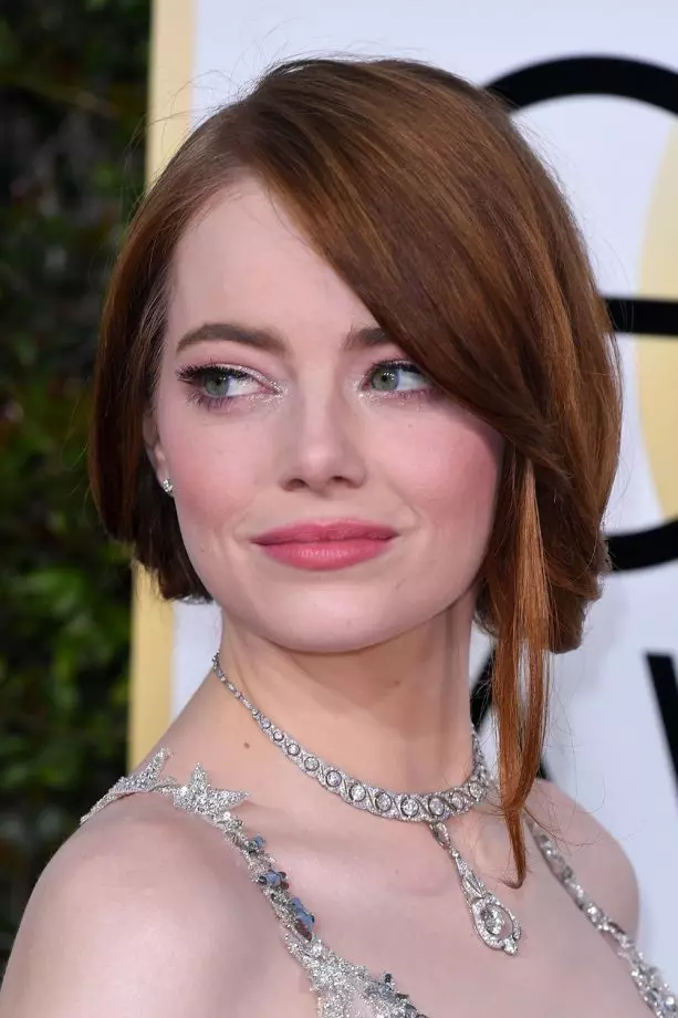 makeup rambut kageulisan Golden Globes