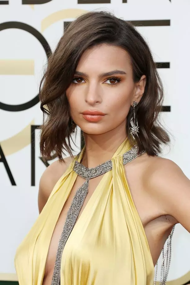 makeup rambut kageulisan Golden Globes