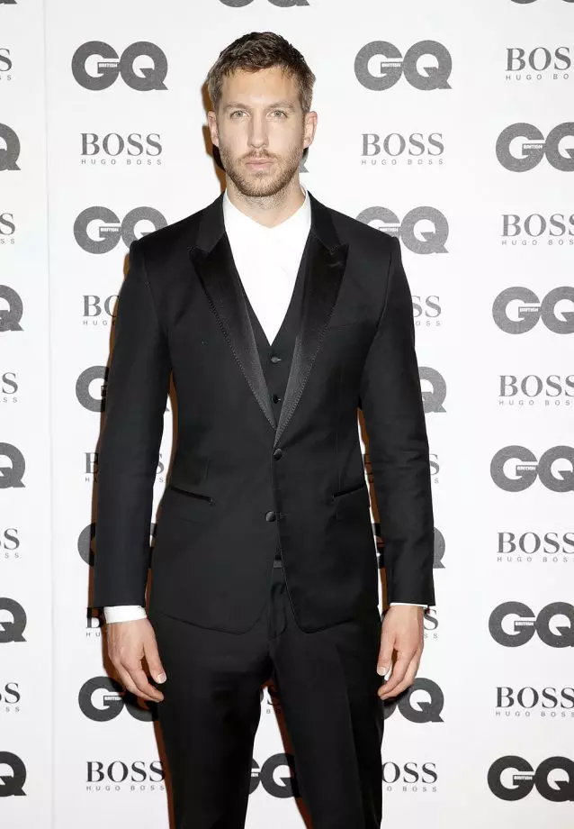 Calvin Harris, tuzo za GQ Men of the year, Red Carpet