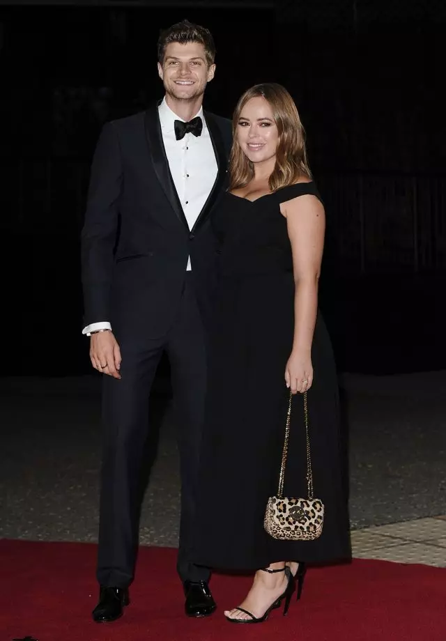 Jim Chapman și Tanya Burr, premiile GQ Men of the Year, Red Carpet