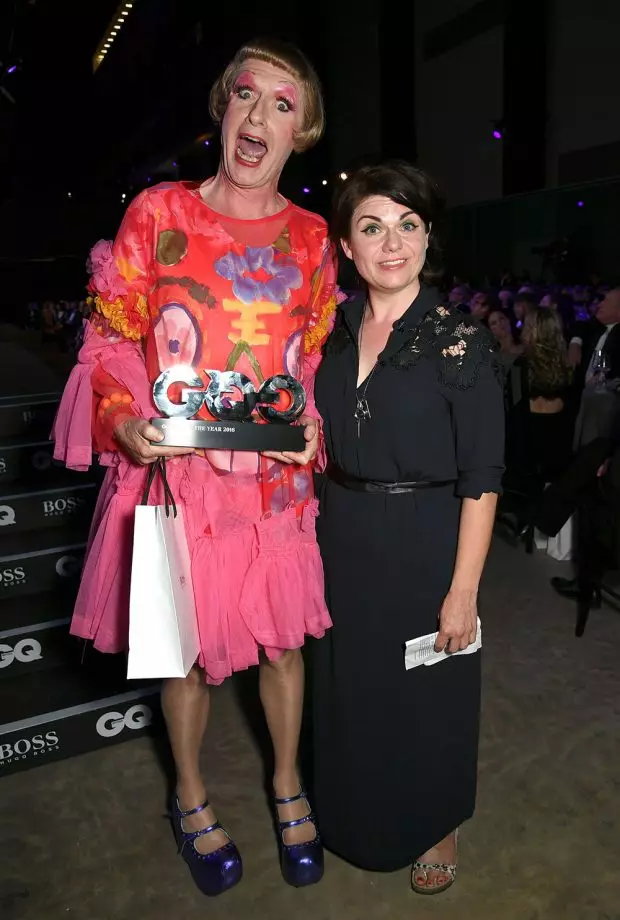 Grayson Perry ve Caitlin Moran, GQ Men of the Year ödülleri, Red Carpet