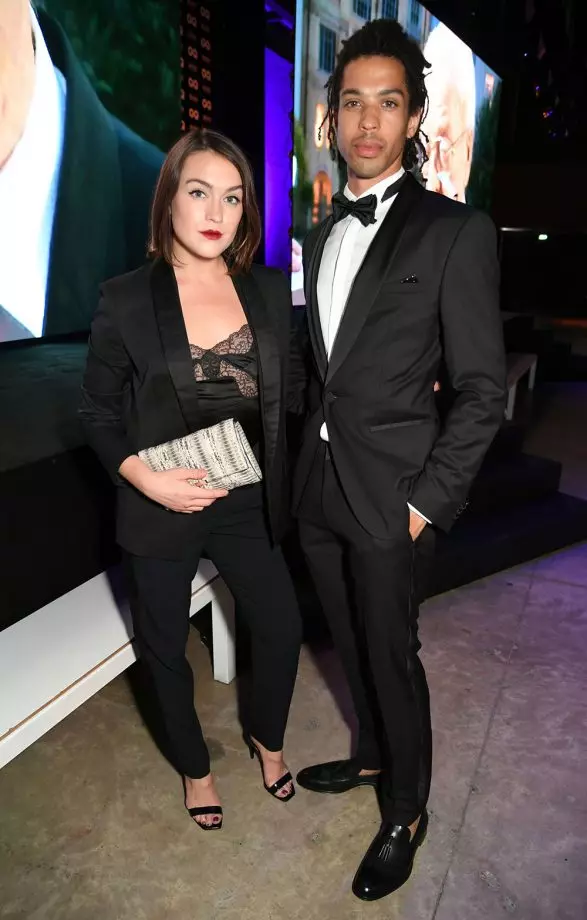 Ella Catliff i Sean Frank, GQ Men of the year awards, Red Carpet