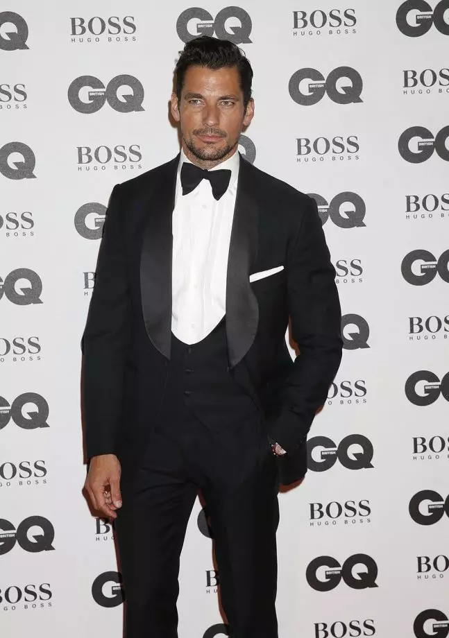 David Gandy, nagrade GQ Moški leta, Rdeča preproga