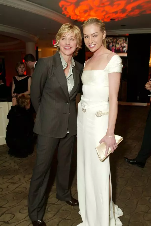 Ellen DeGeneres a Portia pak