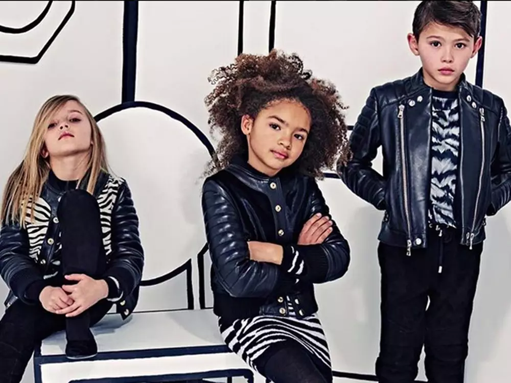 Balmain está lanzando una línea de ropa para niños inspirada en North West 25329_2