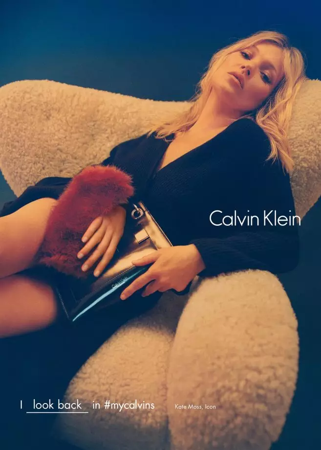 Kate Moss, Campania publicitară Calvin Klein AW16