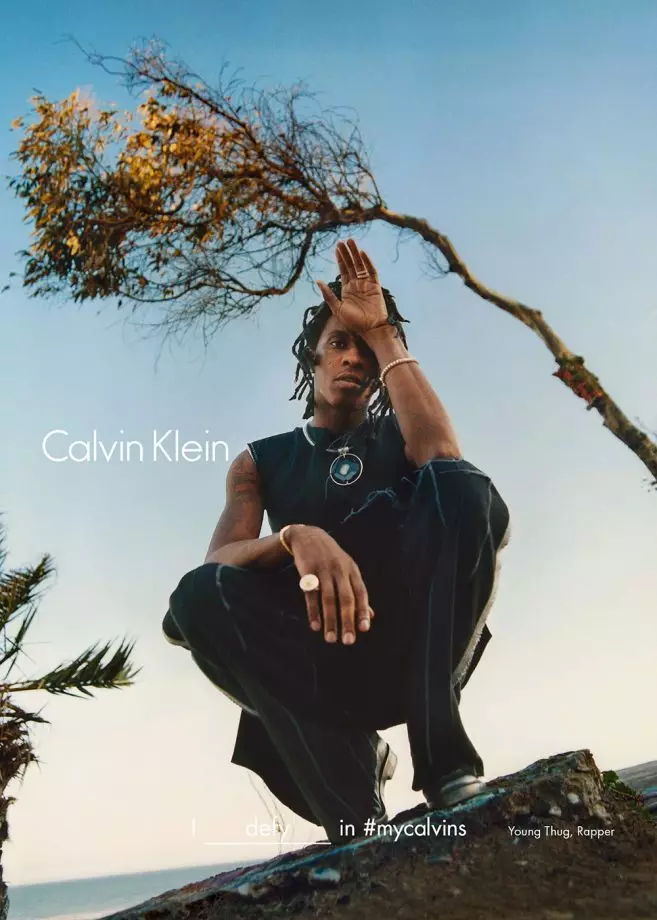 Chiến dịch quảng cáo Young Thug, Calvin Klein AW16