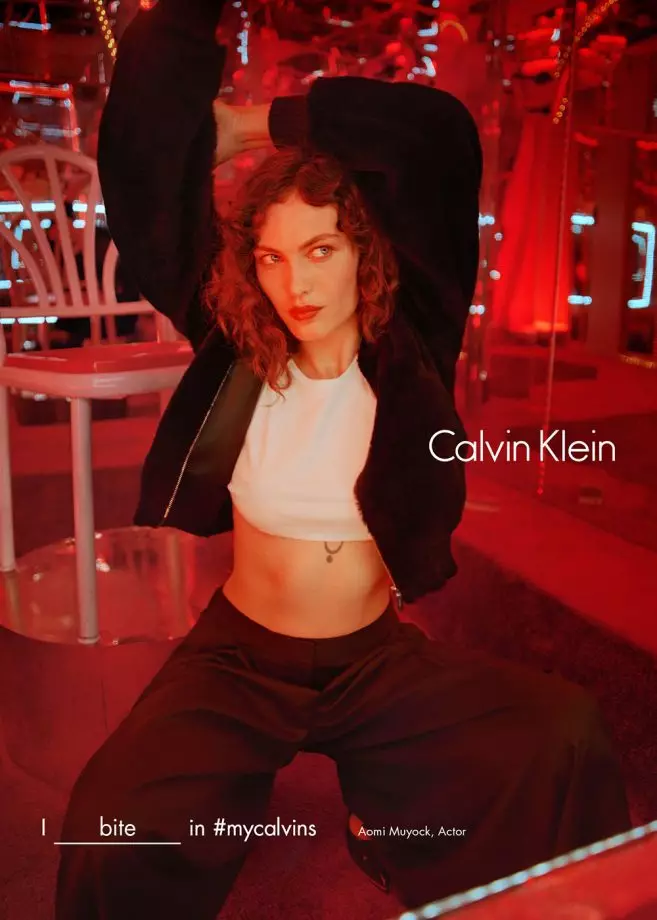 Aomi Muyock, Chiến dịch quảng cáo Calvin Klein AW16