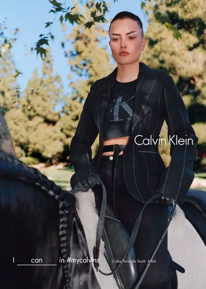 Chiến dịch quảng cáo Cuba Tornado Scott, Calvin Klein AW16