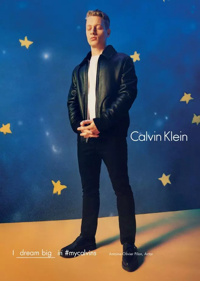 Antoine Olivier Pilon, Calvin Klein AW16 اشتهاري مهم