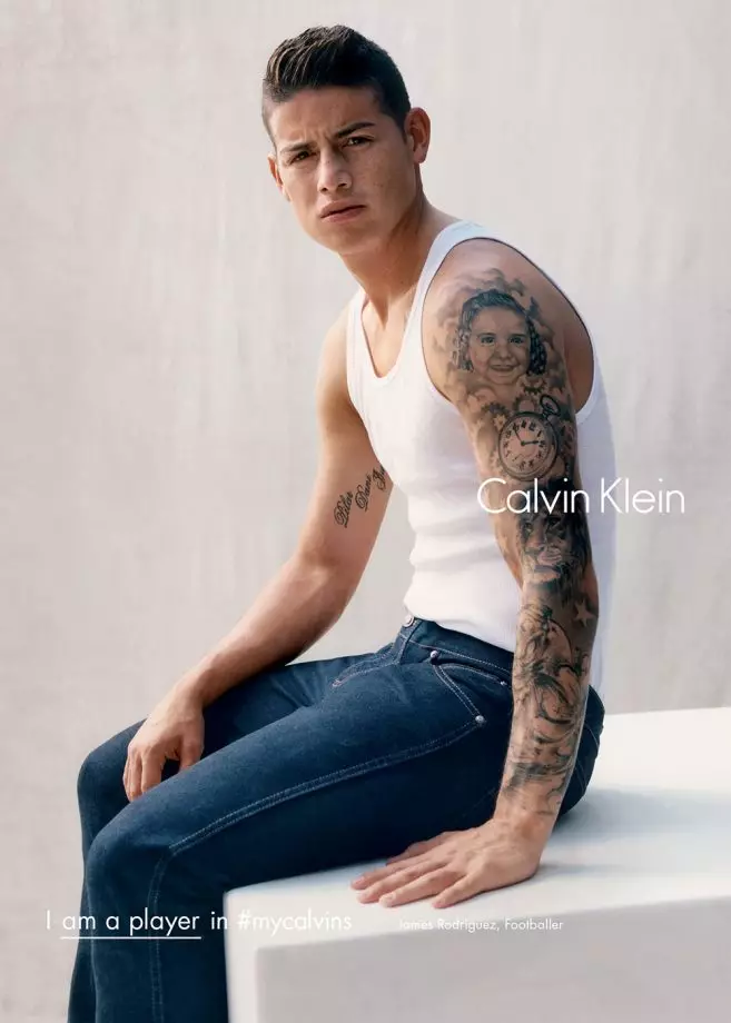 James Rodriguez, Kampanye Iklan Calvin Klein AW16