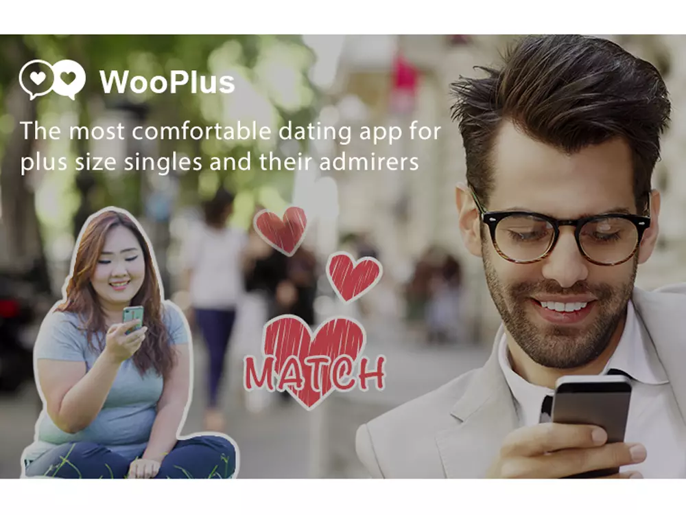 WooPlus è un'app di appuntamenti per donne taglie forti 25610_1