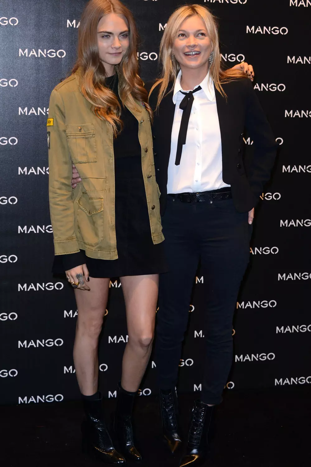 Kate Moss i Cara Delevingne dla Mango