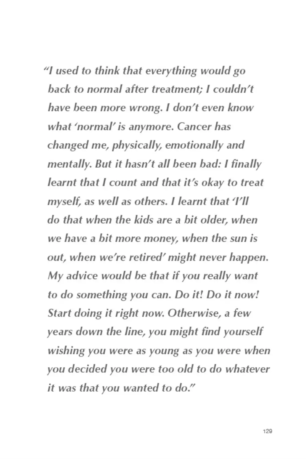 Campanha da Estée Lauder: citações sobre câncer de mama 26294_13