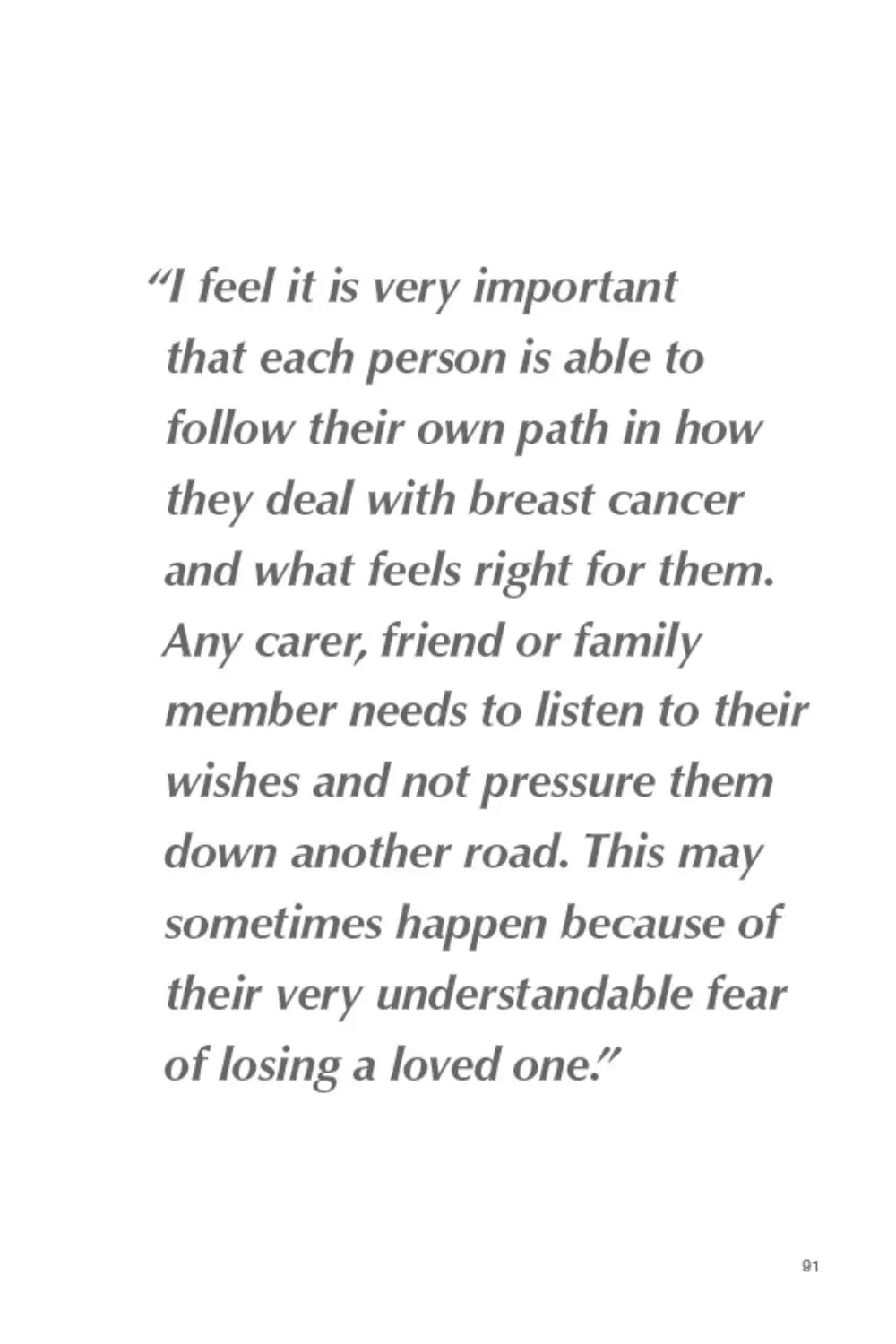 Campanha da Estée Lauder: citações sobre câncer de mama 26294_8