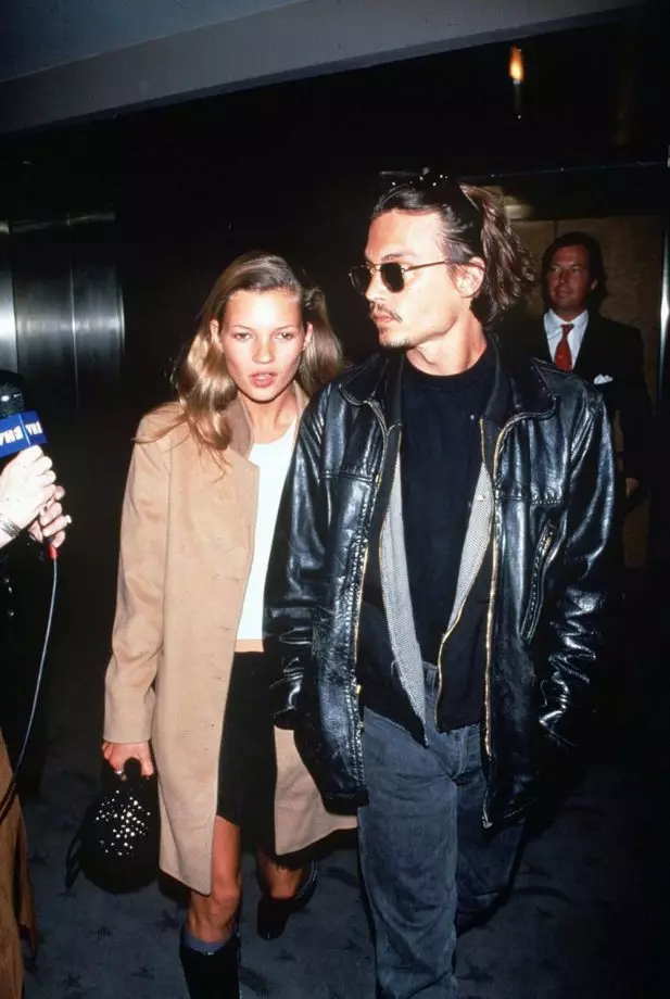 Estilo de los 90 de Kate Moss