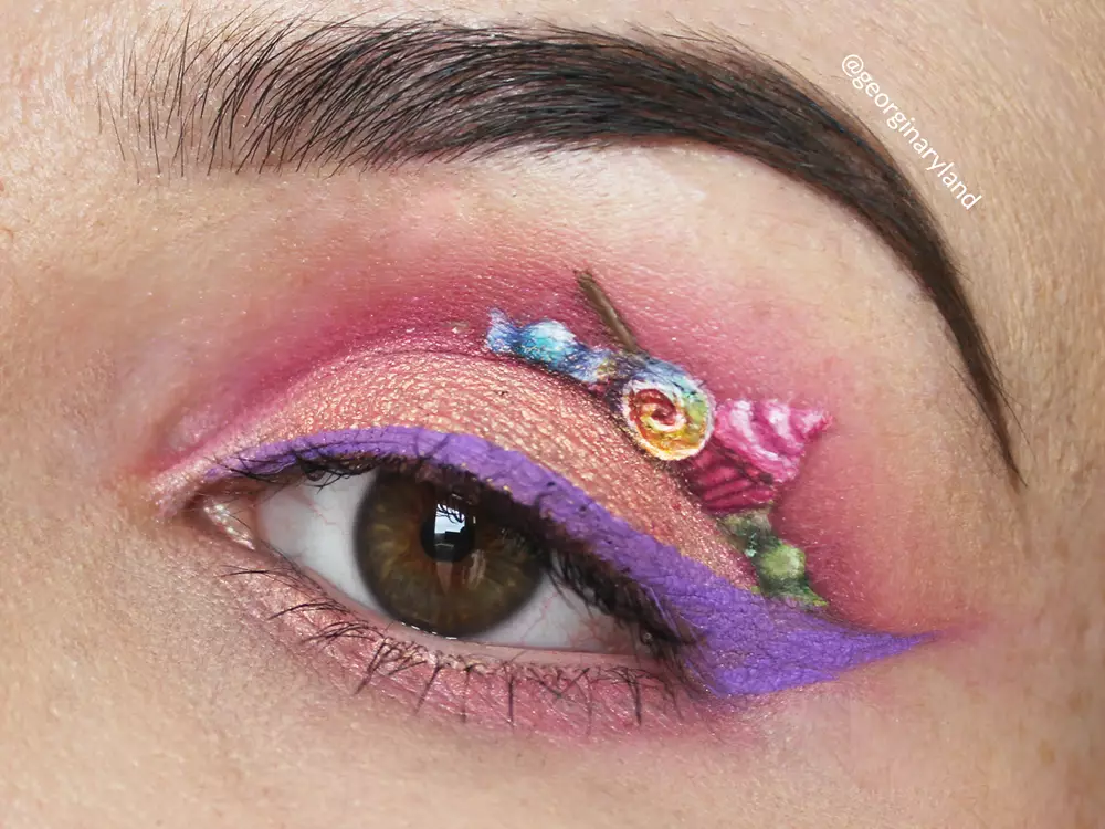 Eye makeup - Eyelid art chinhu uye chinoshamisa 26702_3