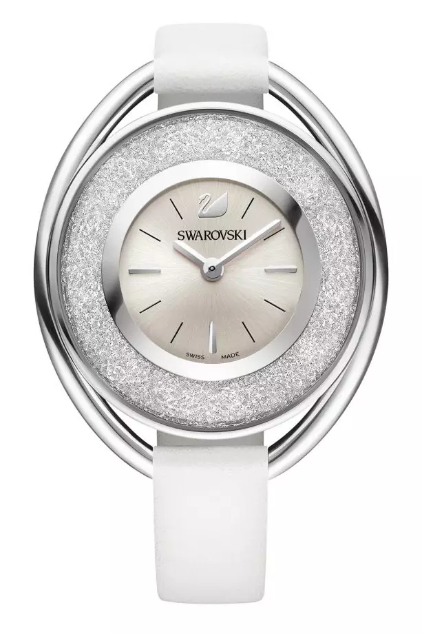 Crystalline Oval White Watch, £ 199