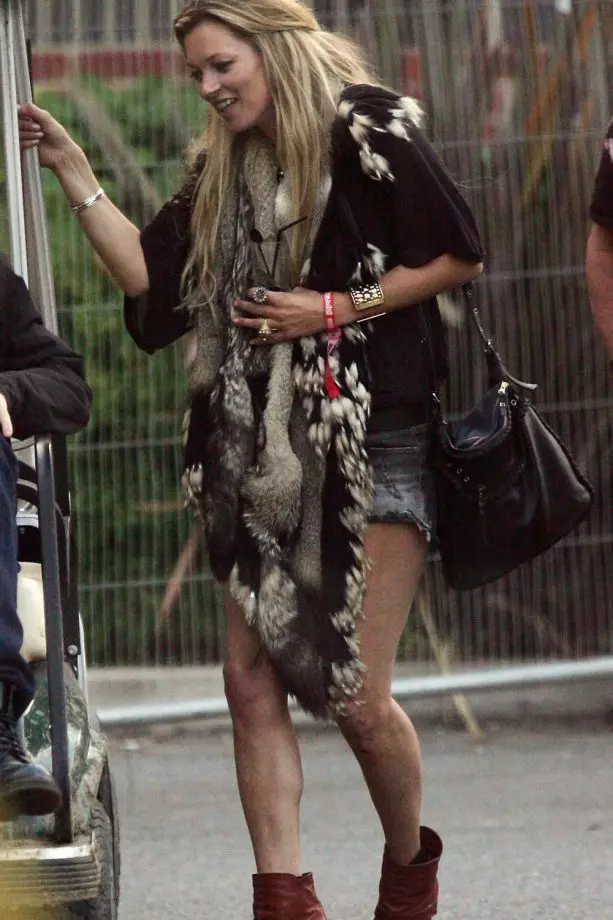 Kate Moss-festivala stilo