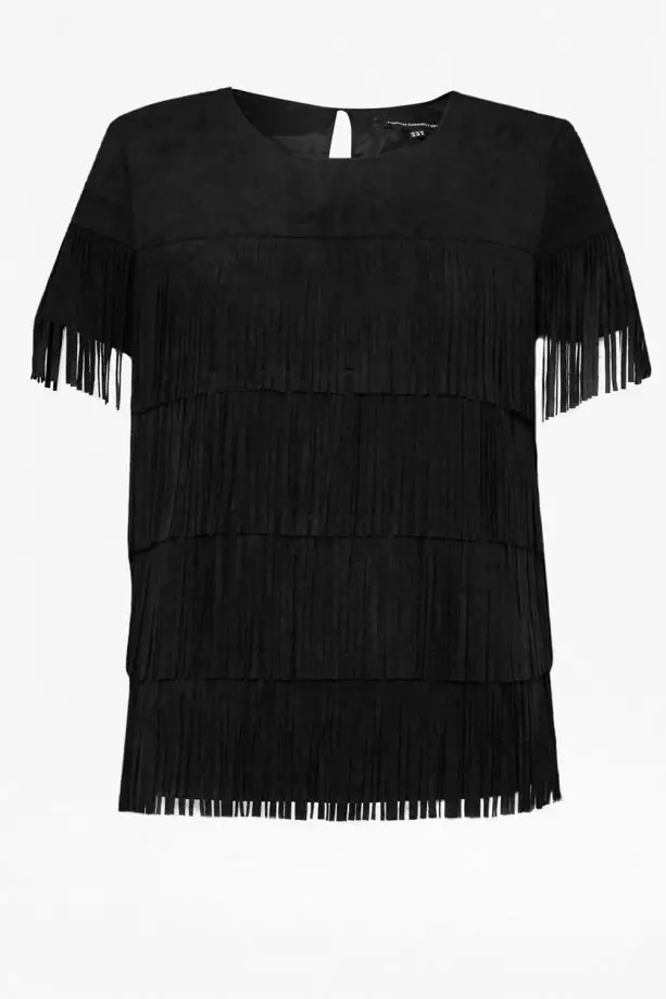 HULA FRINGE TOP