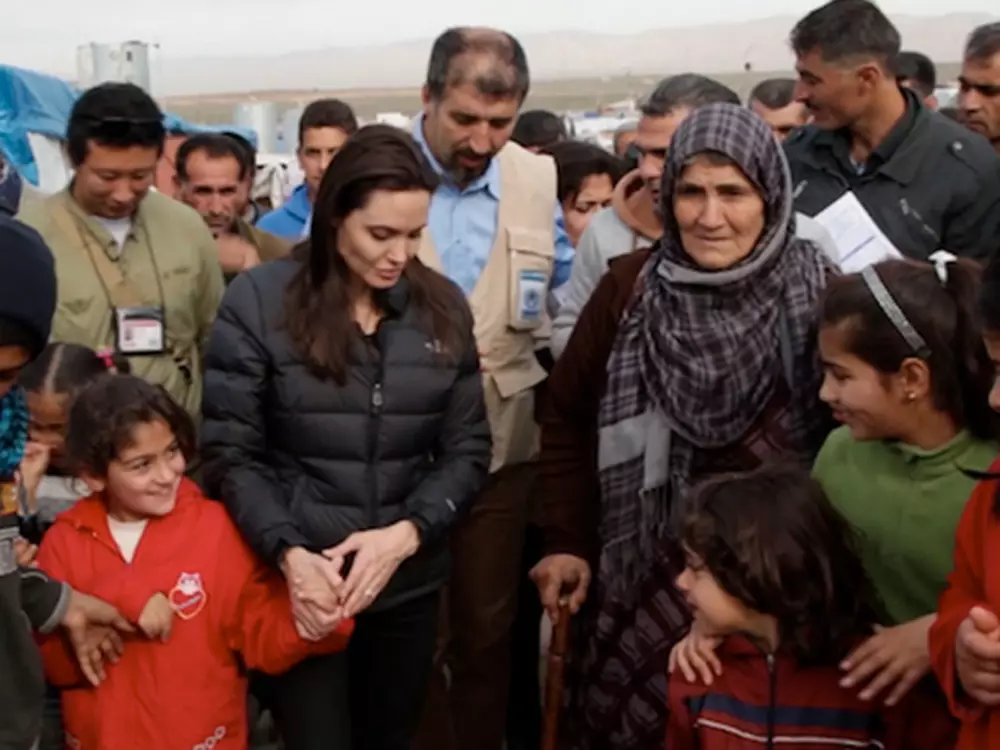 Angelinos Jolie kalba Irake 28497_1
