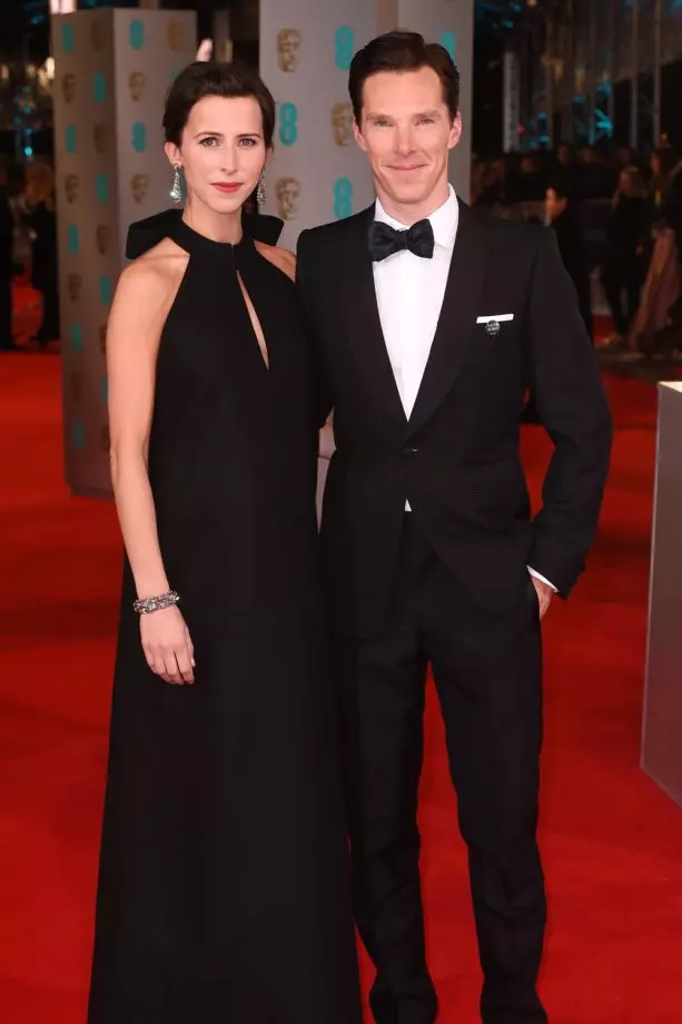 Sophie Hunter ir Benedictas Cumberbatchas