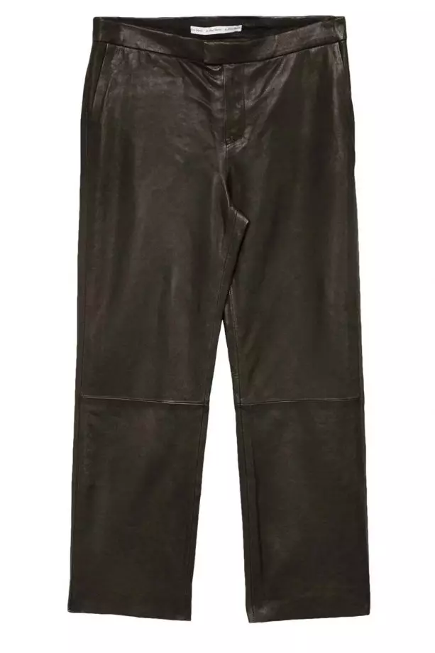 & Oare ferhalen Leather Cropped Trousers, £225