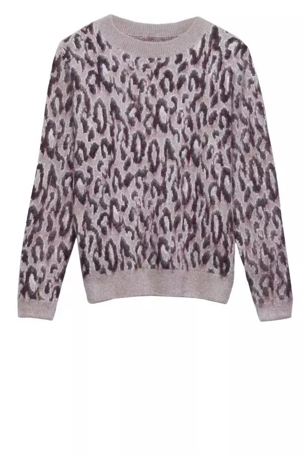 & Crita Liyane Leopard Print Knit, £65