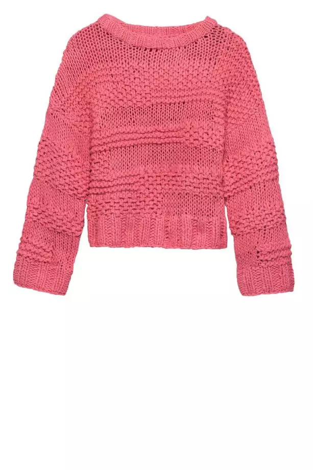 & Hadithi Nyingine Pink Cropped Knit, £45
