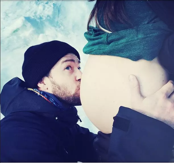 Justin Timberlake, Jessica Biel'in Şirin Bir Instagram Fotoğrafıyla Hamile Olduğunu Sonunda Doğruladı 29989_1