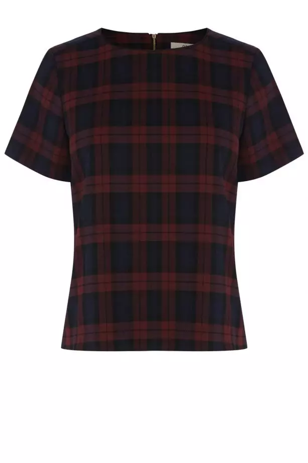 Oasis Tartan Top