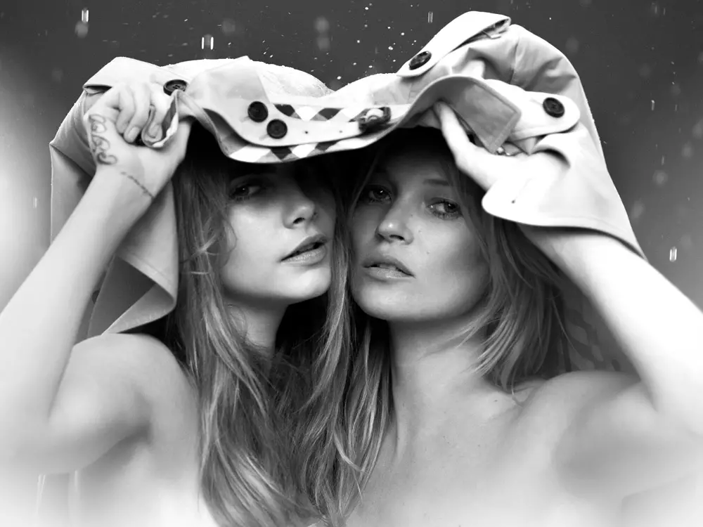 Kate Moss ۽ Cara Delevingne پهريون ڀيرو گڏجي ڪم ڪري رهيا آهن 30276_3