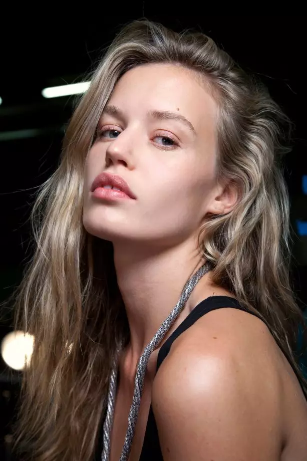 Fotografie Georgie May Jagger z výstavy Alexander Wang SS14