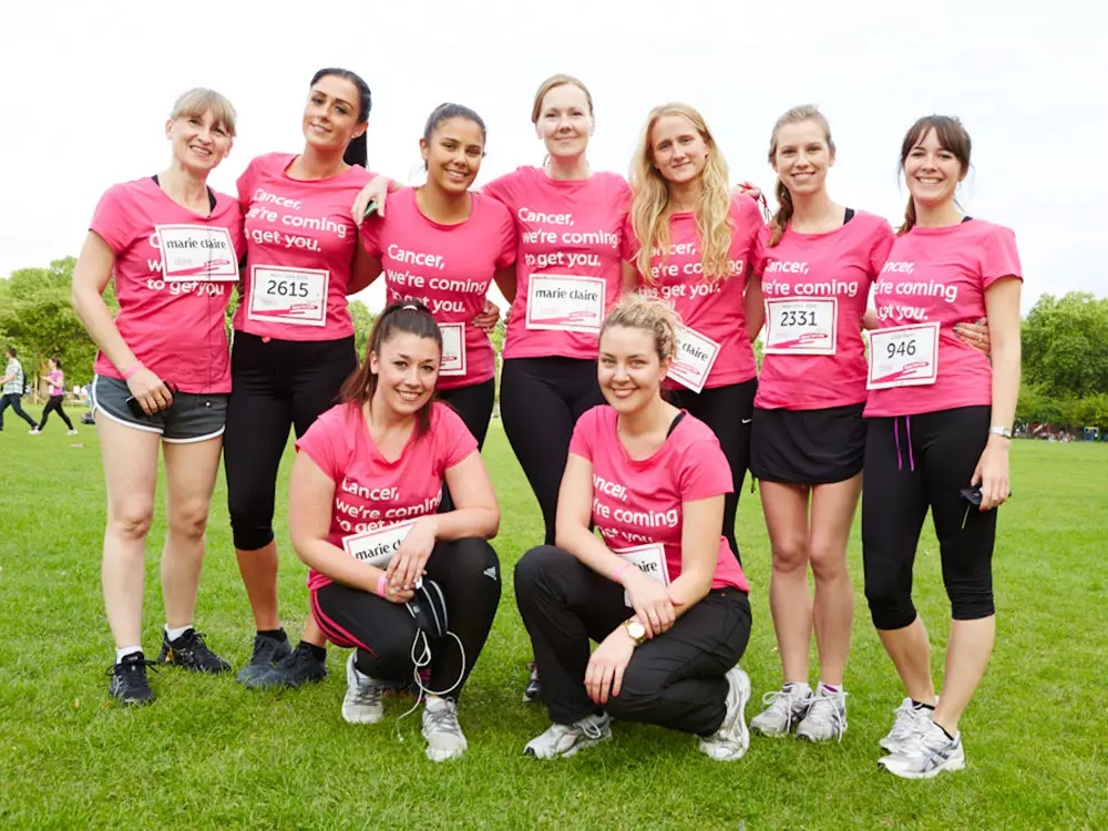 Race For Life: Ede Leve 50 Milyon £ Pou Rechèch Kansè UK Ete Sa a 30404_1